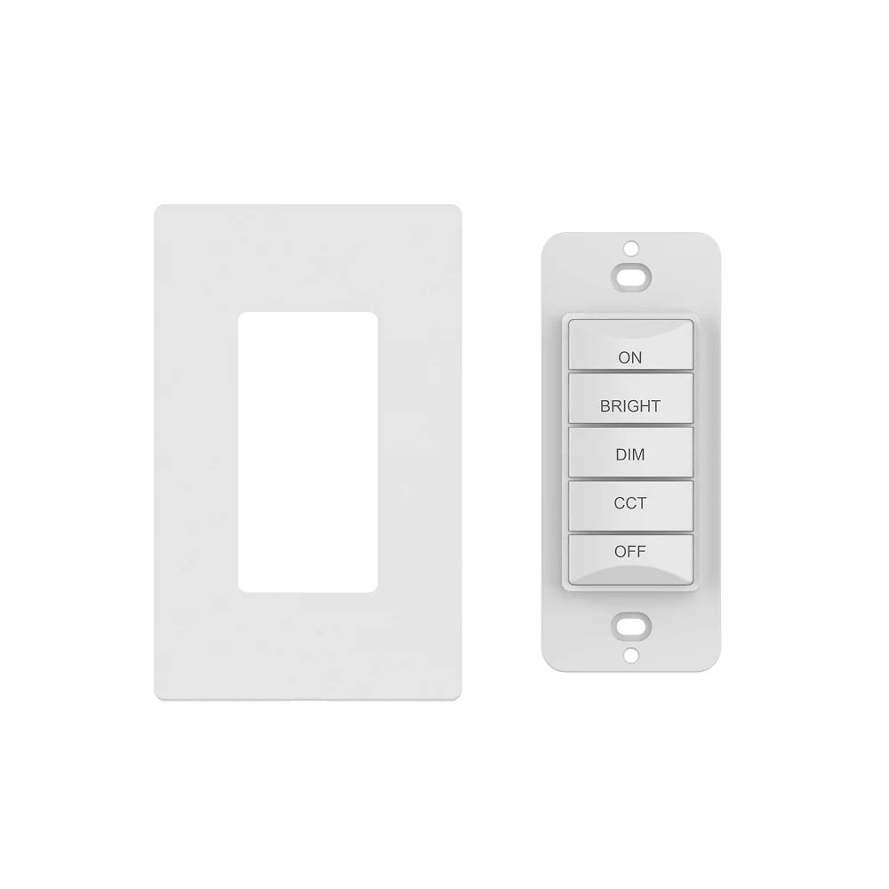 5-Button Kinetic Tunable White Dimmer Switch (Wall Plate Included ...