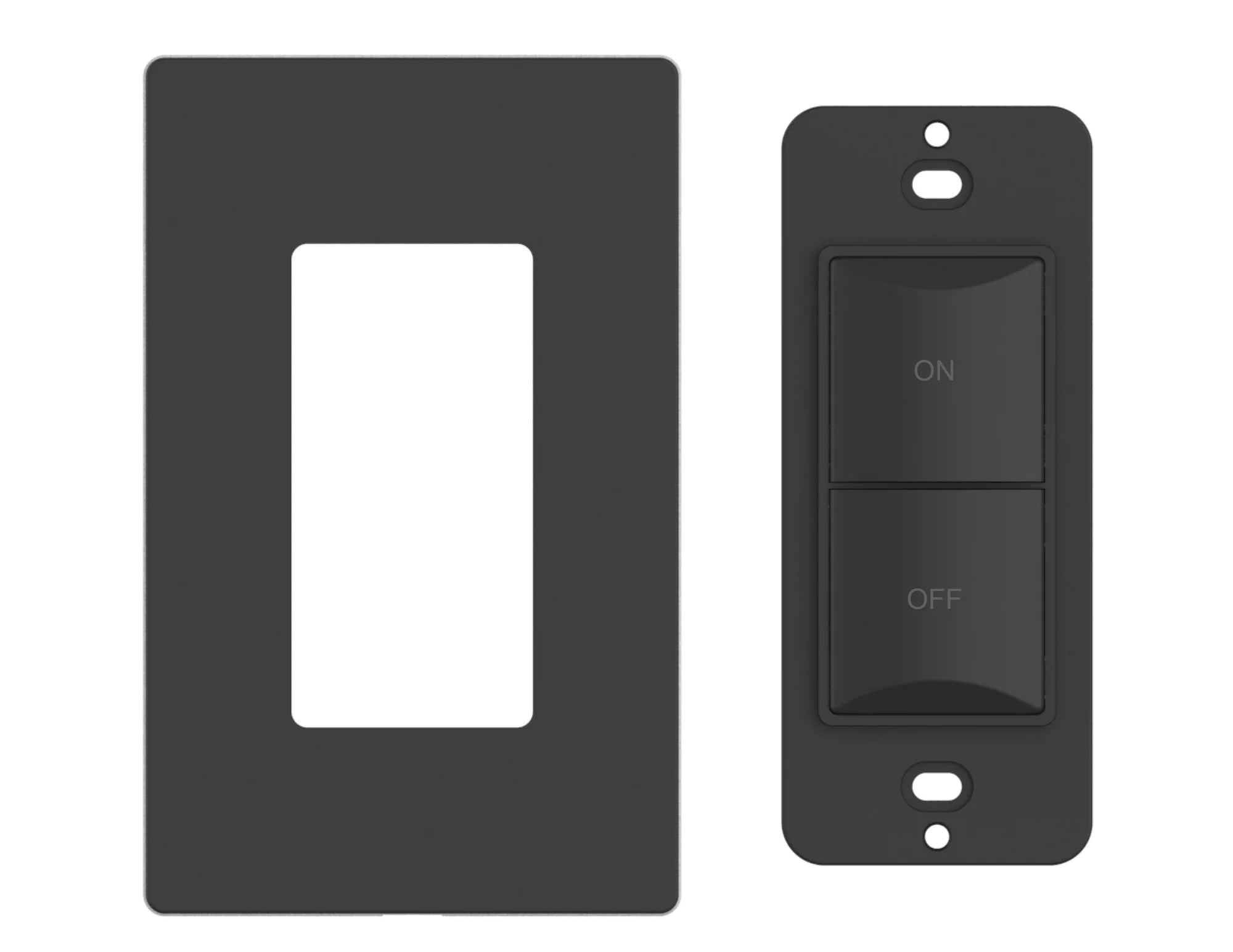 2-Button Kinetic ON/OFF Dimmer Switch (Wall Plate Included) – ATX LED